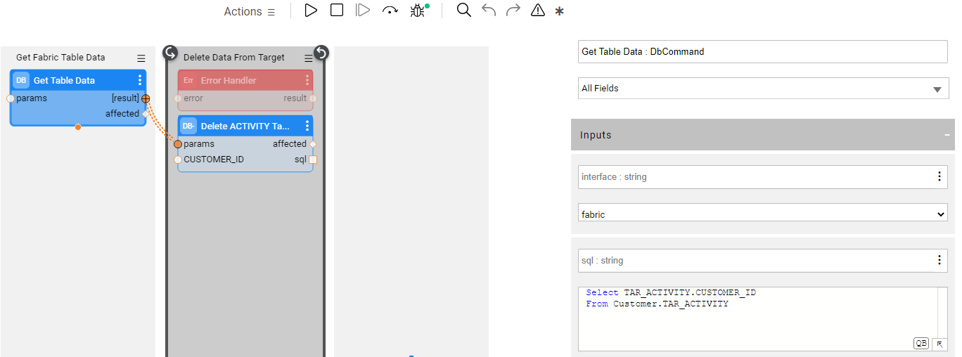 TDM Implementation Using Generic Flows | K2View Support