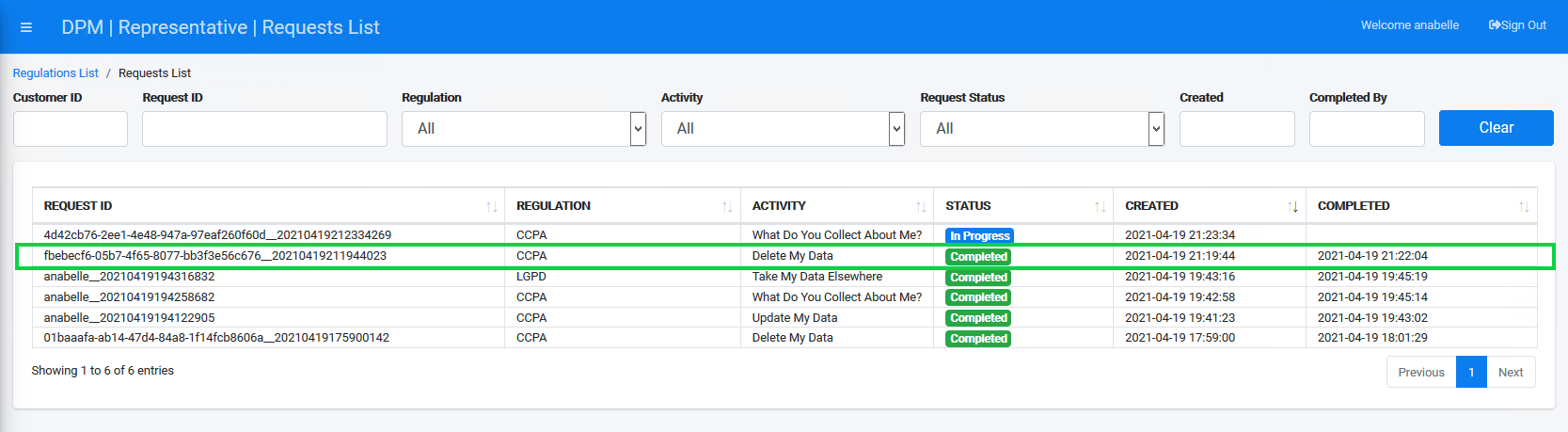Purging Ensure Marked Complete | K2View Support