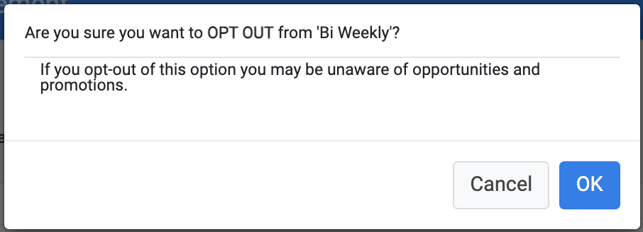 Customer Opt In Or Opt Out | K2View Support