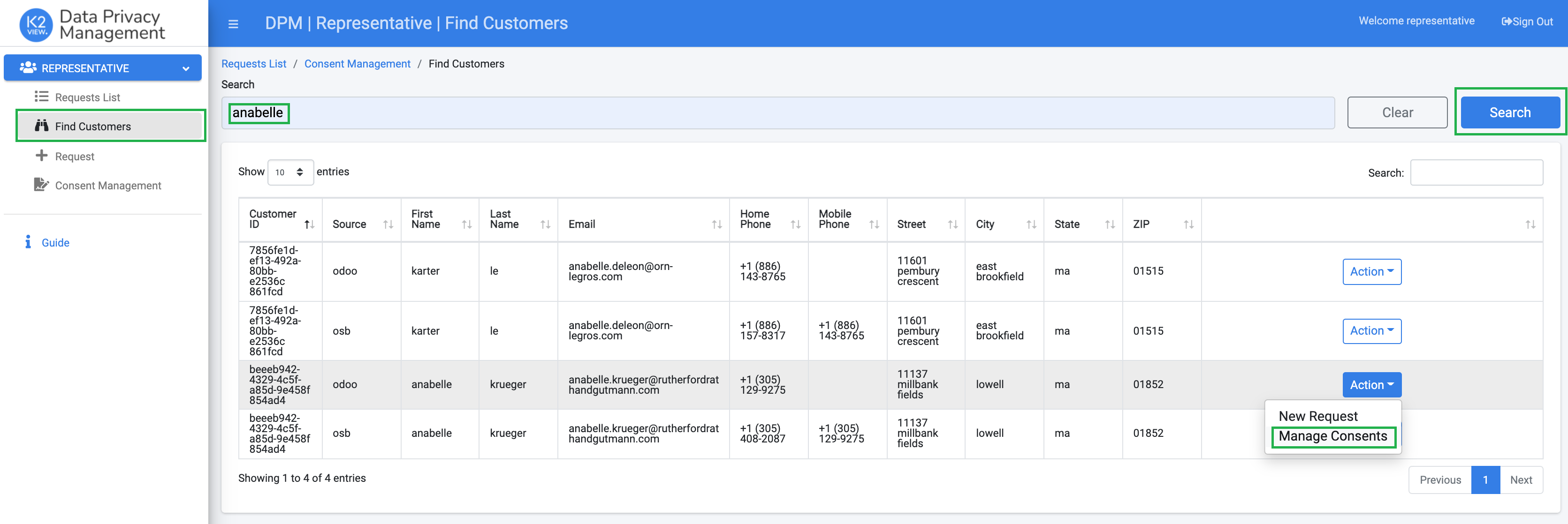 Representative Login | K2View Support